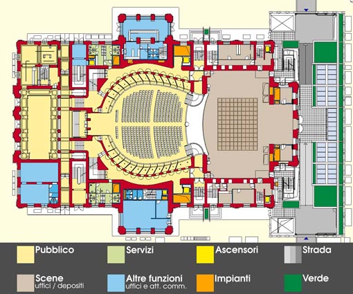 Duca rotto sporco pianta teatro petruzzelli bari assegnazione ...